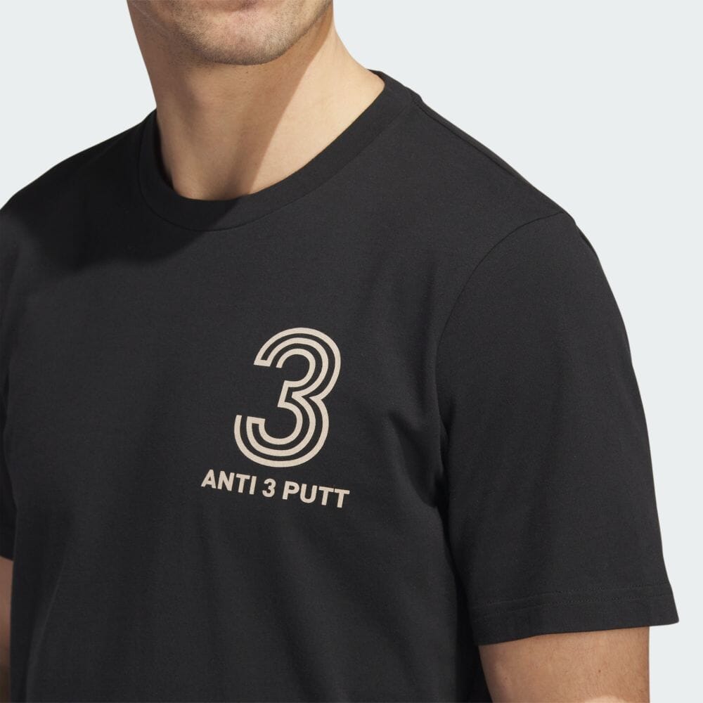 ADIDAS MEN'S ADICROSS ANTI 3 PUTT T-SHIRT - BLACK – Pin High UAE