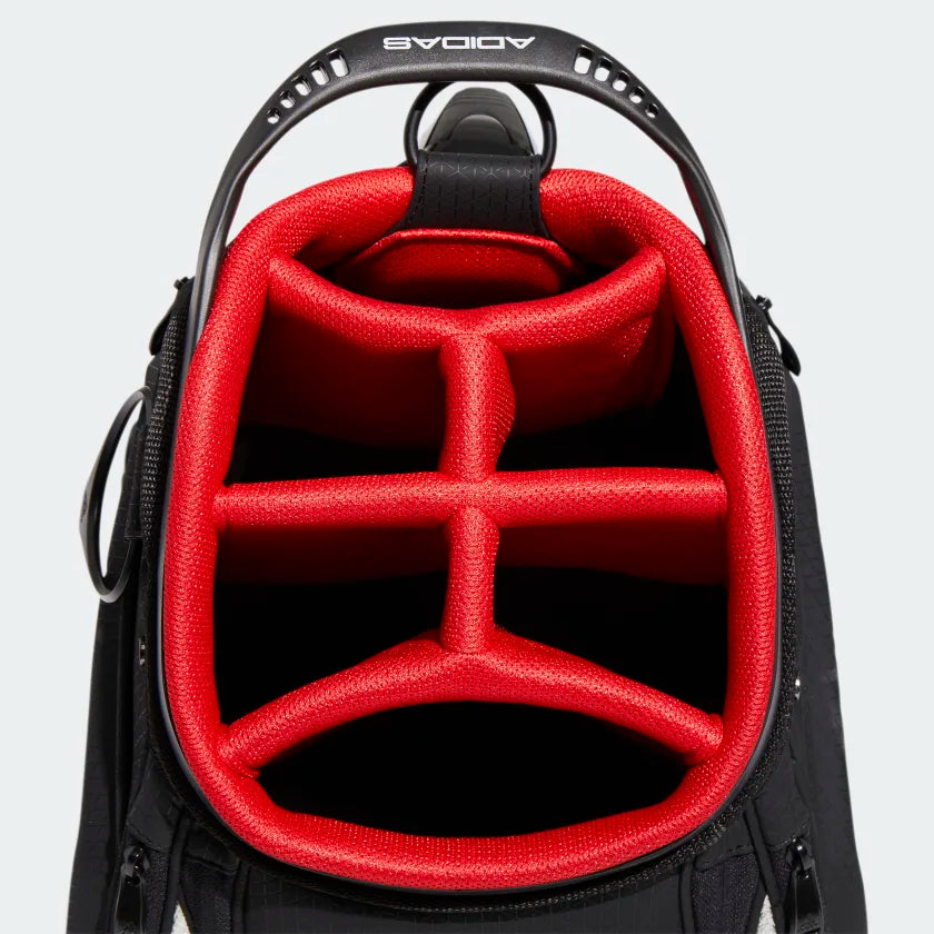 ADIDAS TOUR DYNAMIC GOLF BAG - BLACK/WHITE – Pin High UAE